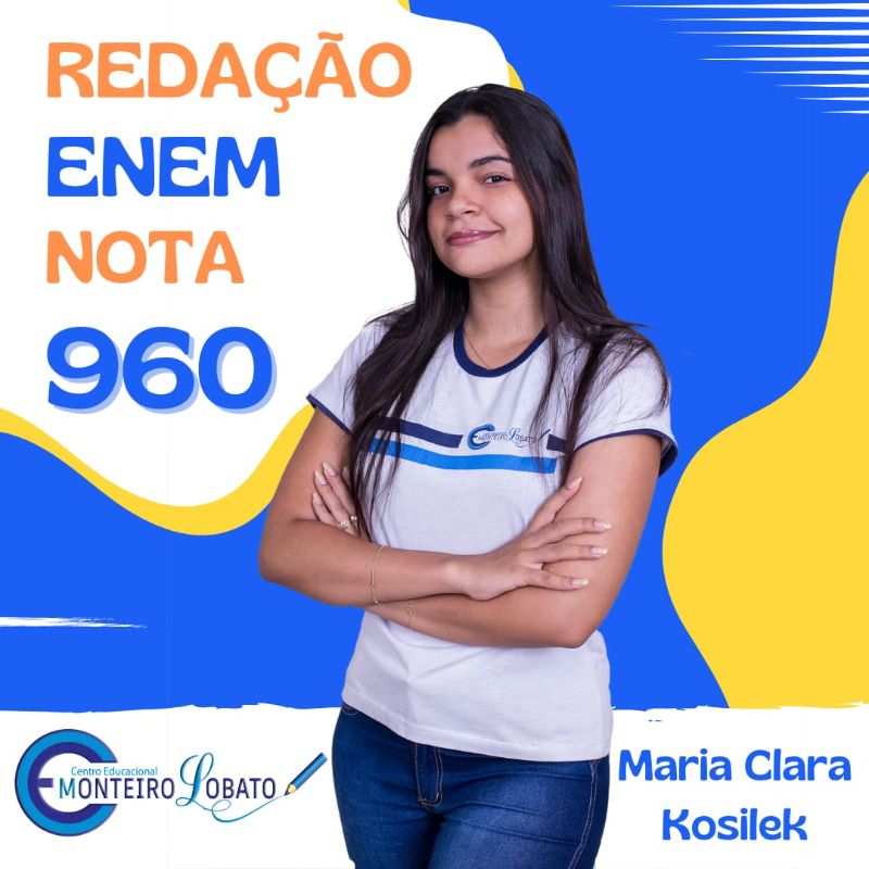 Parabéns aos nossos alunos que arrasaram no ENEM!-Monteiro Lobato